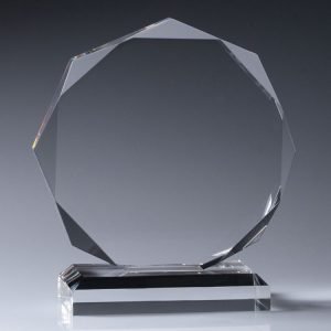 Acrylic Octagon Award 150mm